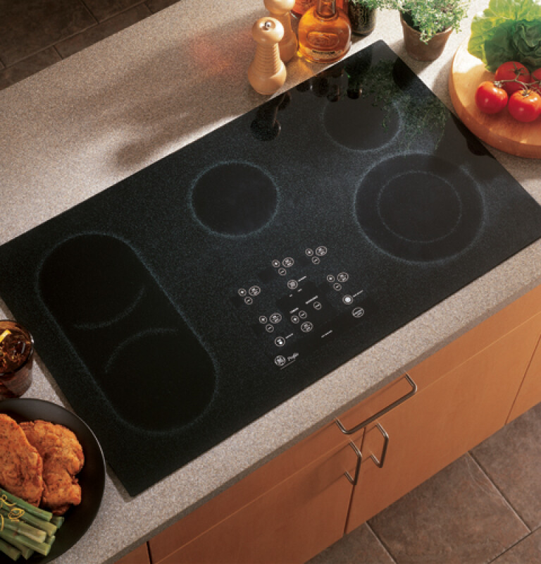Buy GE Profile Built-In CleanDesign Electric Cooktop | JP968BCBB